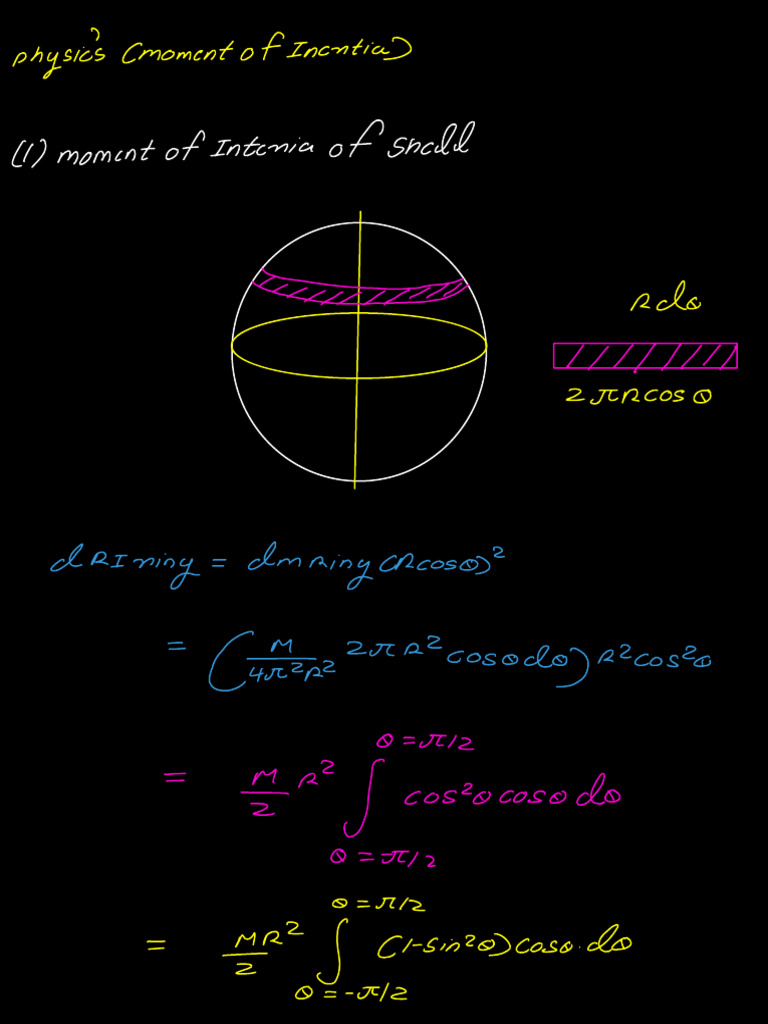 Rotational Dynamics Notes | PDF | Metrology | Elementary Geometry