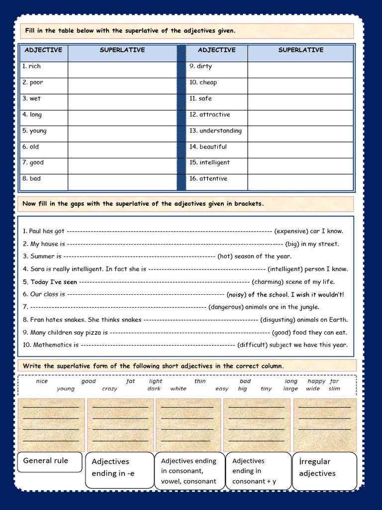 Superlative of Superiority | PDF | Language Families | Languages