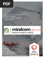 MANUAL PORTAL MINDCOM GEPE - Utentes - COMUNICAÇÃO MENSAL PRODUÇÃO ...