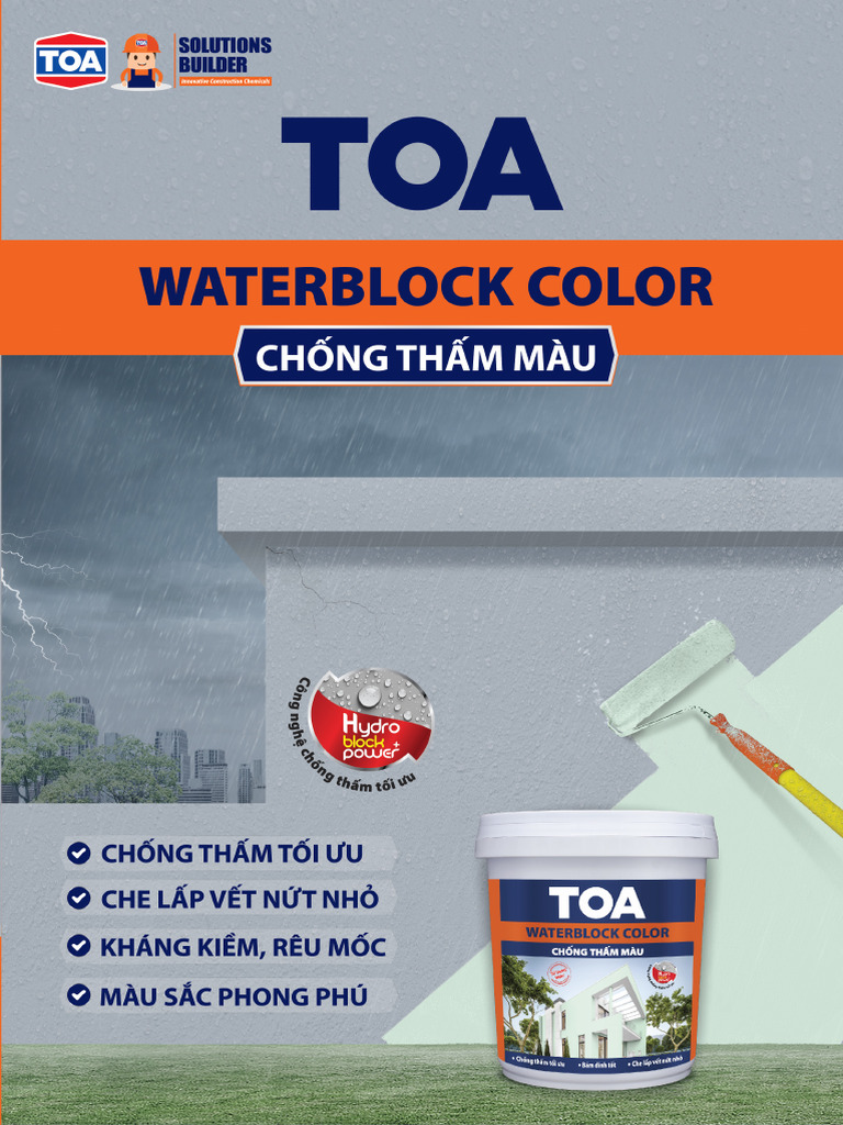 Bang Mau TOA Waterblock Color | PDF