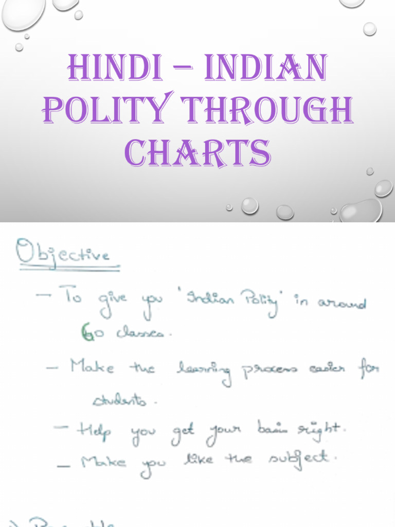 Indian Polity Charts @lawforcivilservices | PDF
