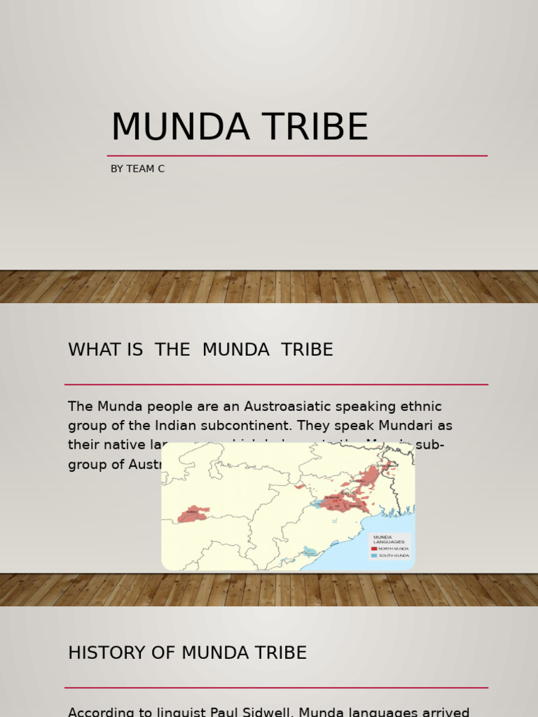 Overview of the Munda Tribe | PDF