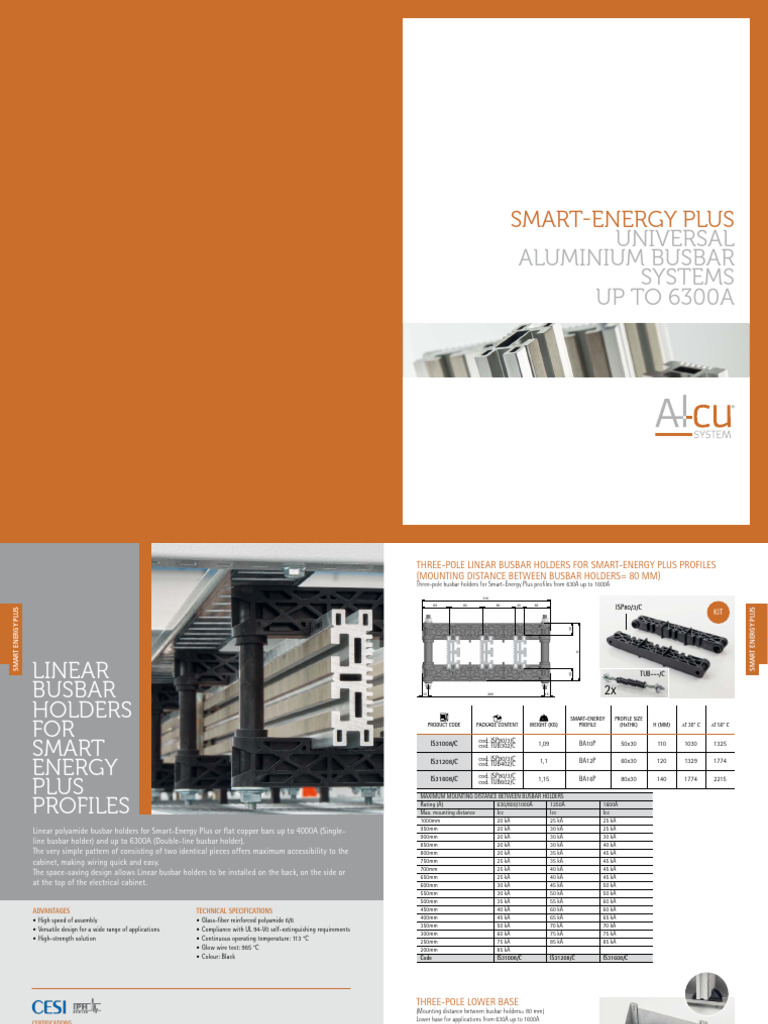 Smart-Energy Busbar Systems | PDF | Electrical Engineering | Electricity