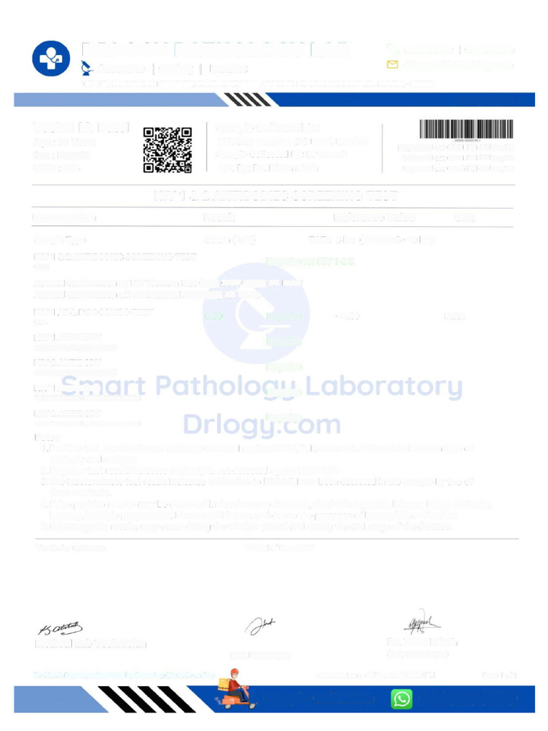 HIV Negative Test Result Summary | PDF | Medical Tests | Sexually ...