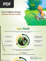 Farmer Registry: Key Clarifications | PDF | Farms | Databases