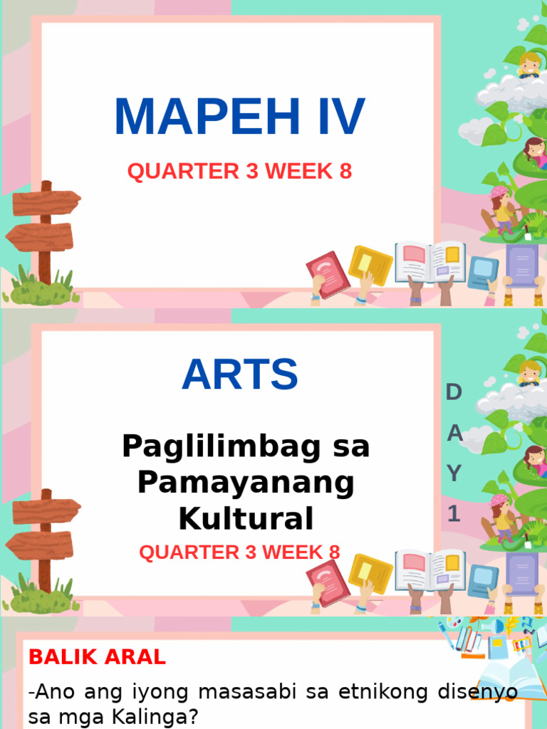 Mapeh 4 Q3 W8 Pdf