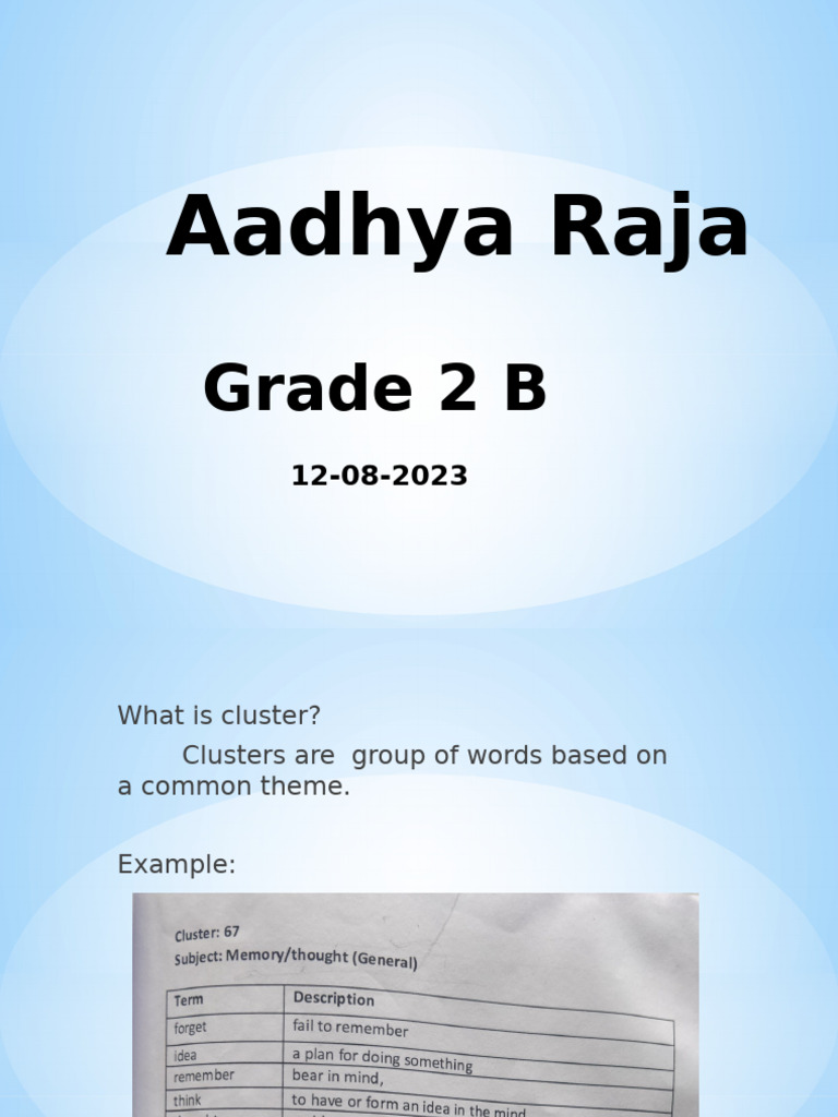 Aadhya Raja | PDF