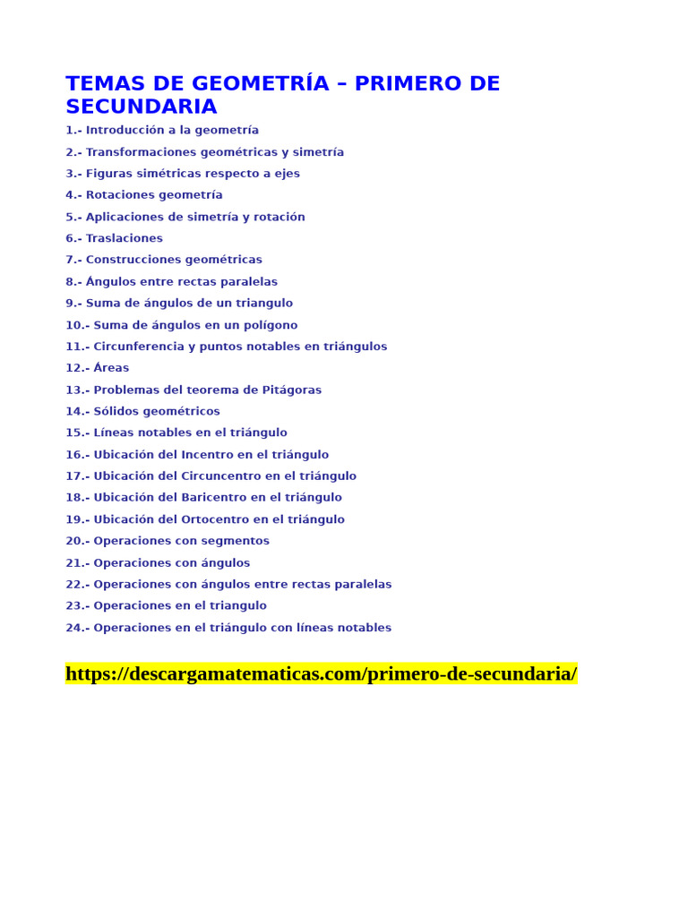 Geometria de Segundo | PDF