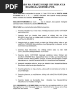 Sw-1656439598-Fomu Ya Maombi Ya Likizo - Kiswahili Version1 New 2014 | PDF