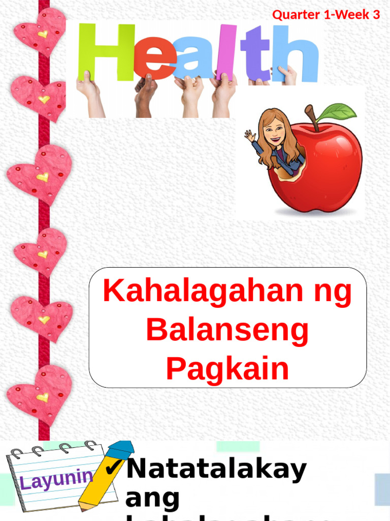 Q1-Health - Week 3 | PDF