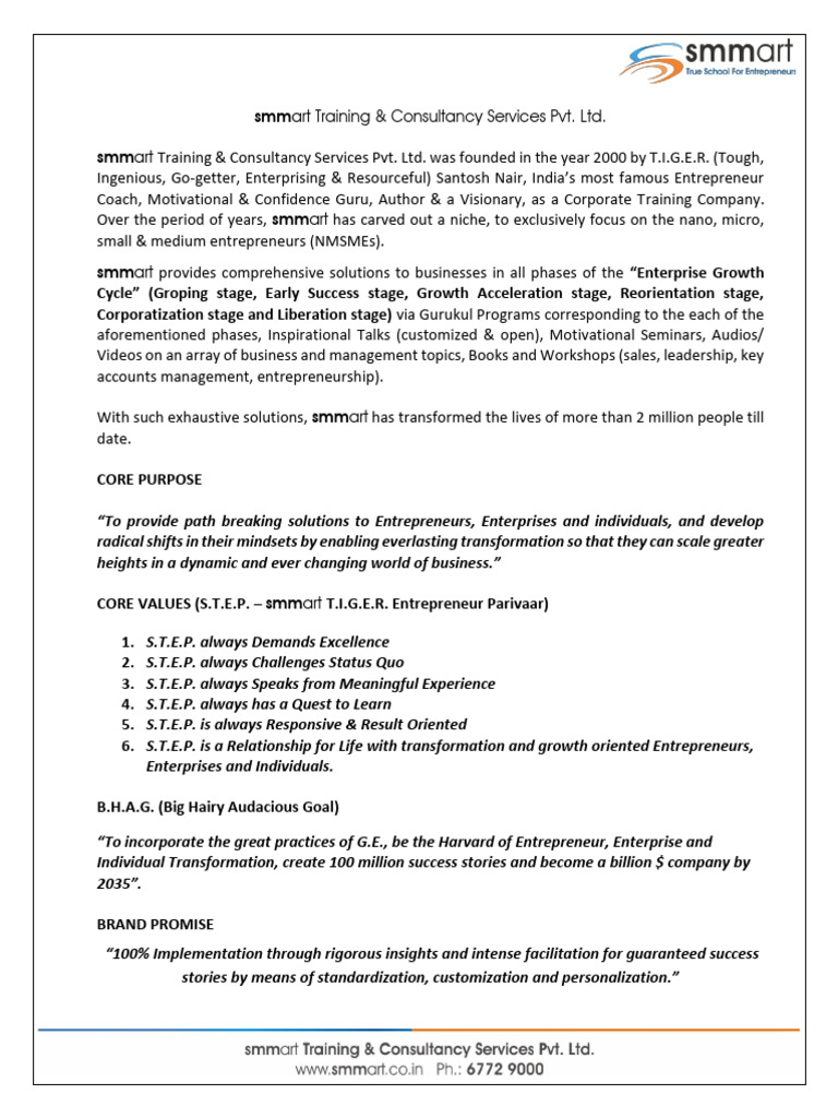 EG Session 1 Handbook (ENG + GUJ) - 1-6 | PDF | Entrepreneurship