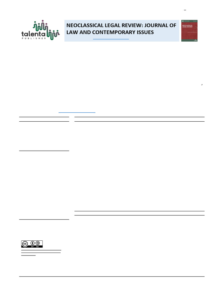 Legacy of The Anglo-Dutch Treaty 1824 Tracing Its | PDF | Justice | Crime & Violence