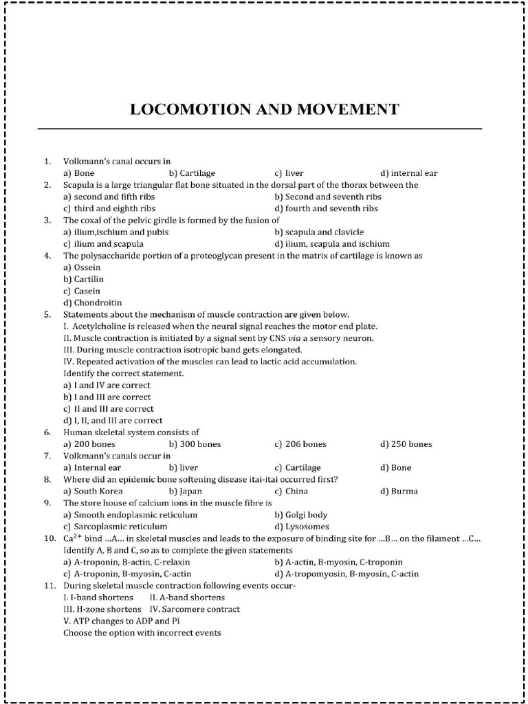 Locomotion | PDF