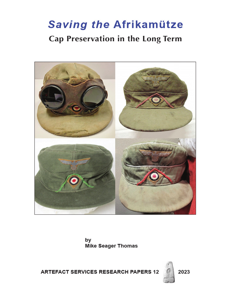 ASRP12 Saving The Afrikamütze - Redacted | PDF | Corrosion | Rust