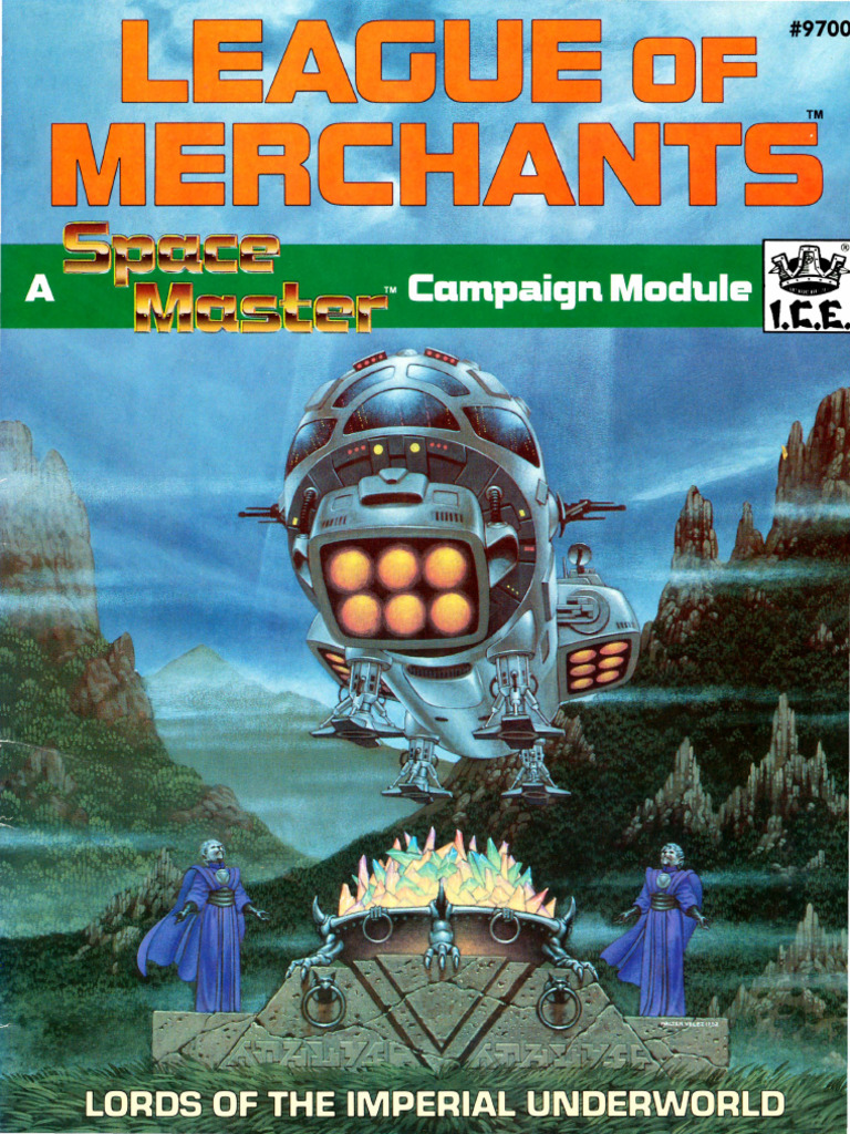 ICE 9700 - Spacemaster League of Merchants (1988) | PDF | Stars