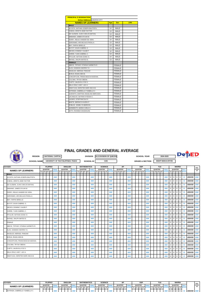 Copy of Enhance Automated Grading SystemFNlckp-InIfnytc - SECONDARY-NO PASSWORD | PDF | Schools ...