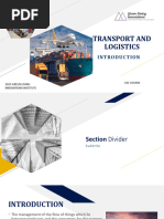 Chapter 1 - Fundamentals of Logistics | PDF | Logistics | Supply Chain ...