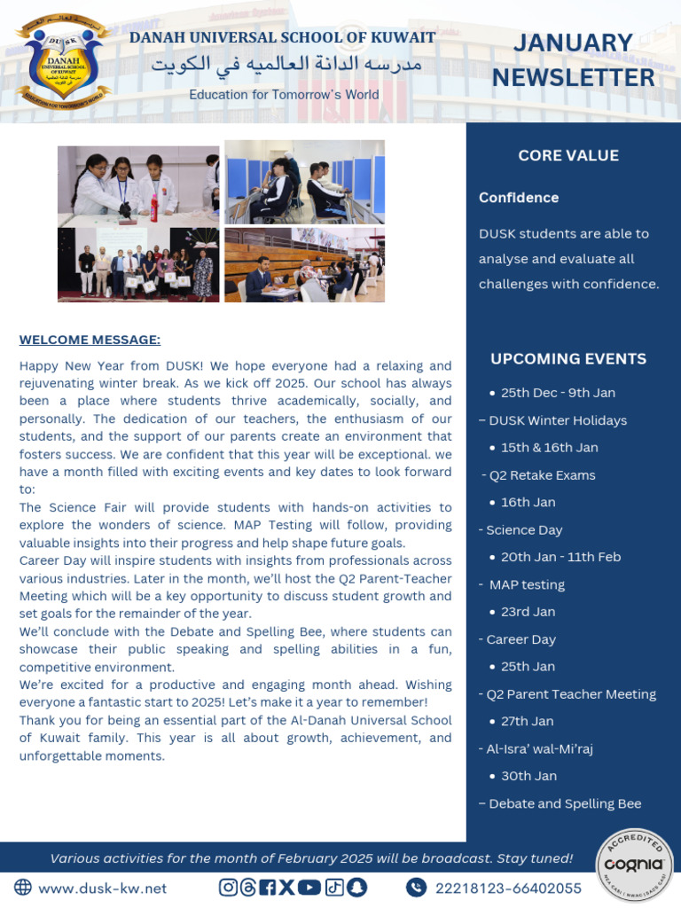 January 2025 Newsletter | PDF