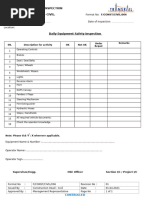 Trolly Checklist | PDF