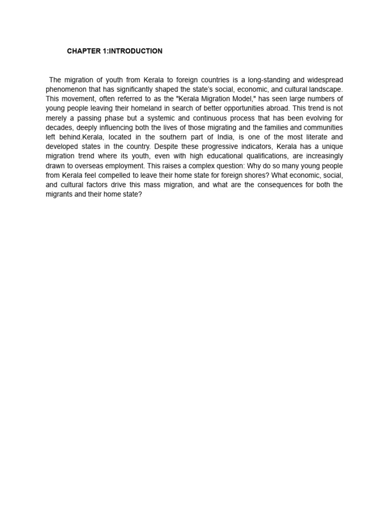 Project, CHAPTER 1-INTRODUCTION-1 | PDF