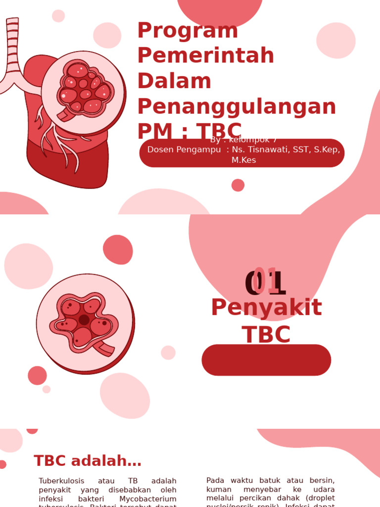 PPT KEBIJAKAN KESEHATAN KEL 7 (TBC) | PDF