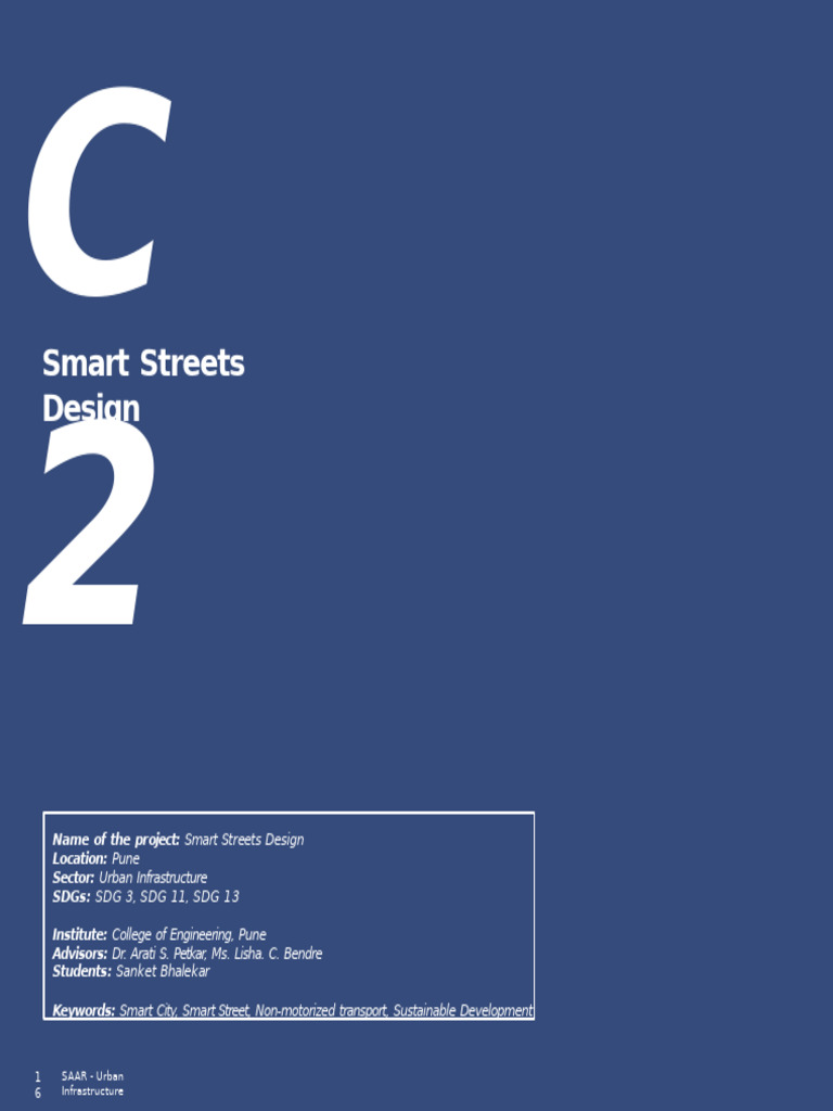 Smart Streets Design for Urban Walkability | PDF | Sidewalk | Pedestrian