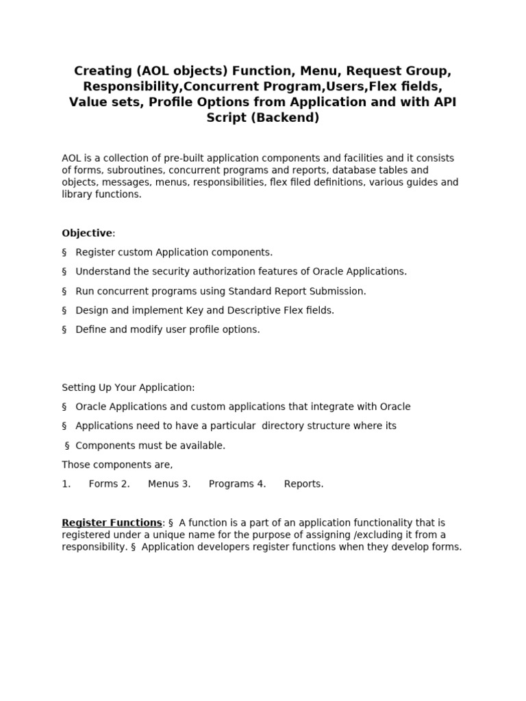 AOL | PDF | Parameter (Computer Programming) | Menu (Computing)