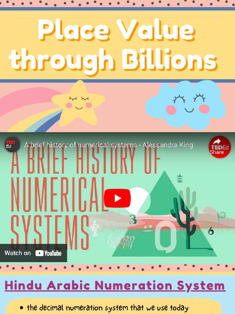 Understanding Place Value in Billions | PDF