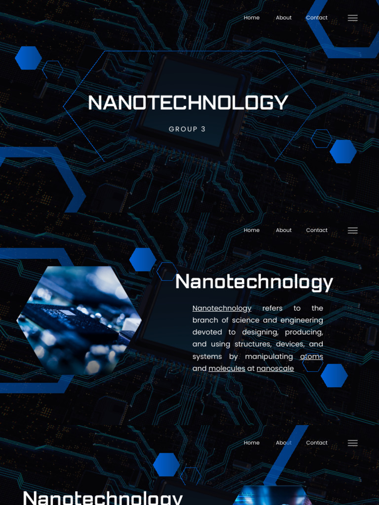 Nanotechnology Presentation | PDF | Nanotechnology | Nanomaterials