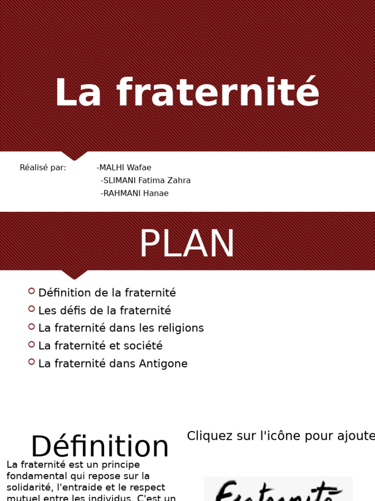 La Fraternité | PDF