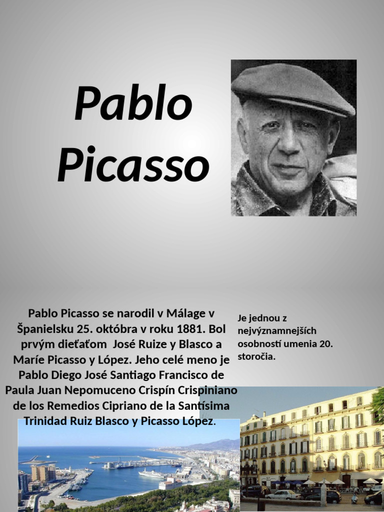 l. Kostova-pablo Picasso | PDF