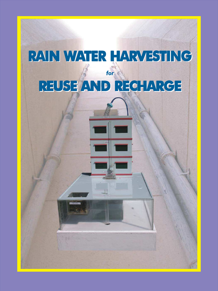 Rainwater Harvesting for Reuse and Recha | PDF | Groundwater | Water