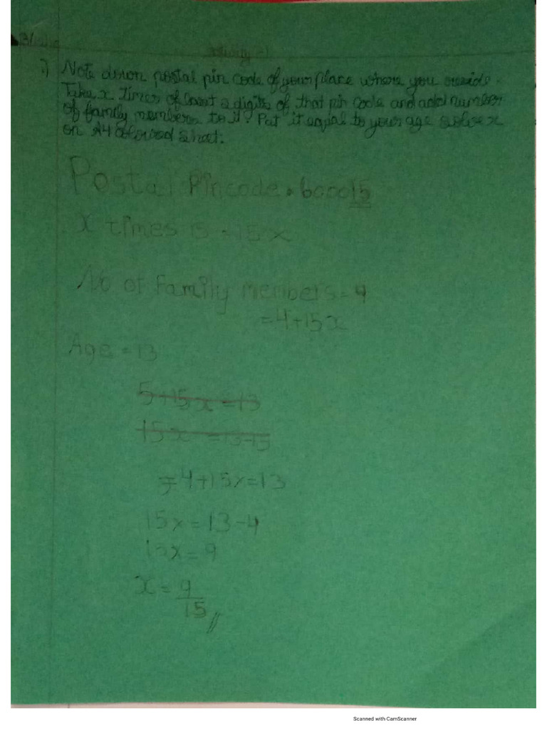 Maths Assignment | PDF
