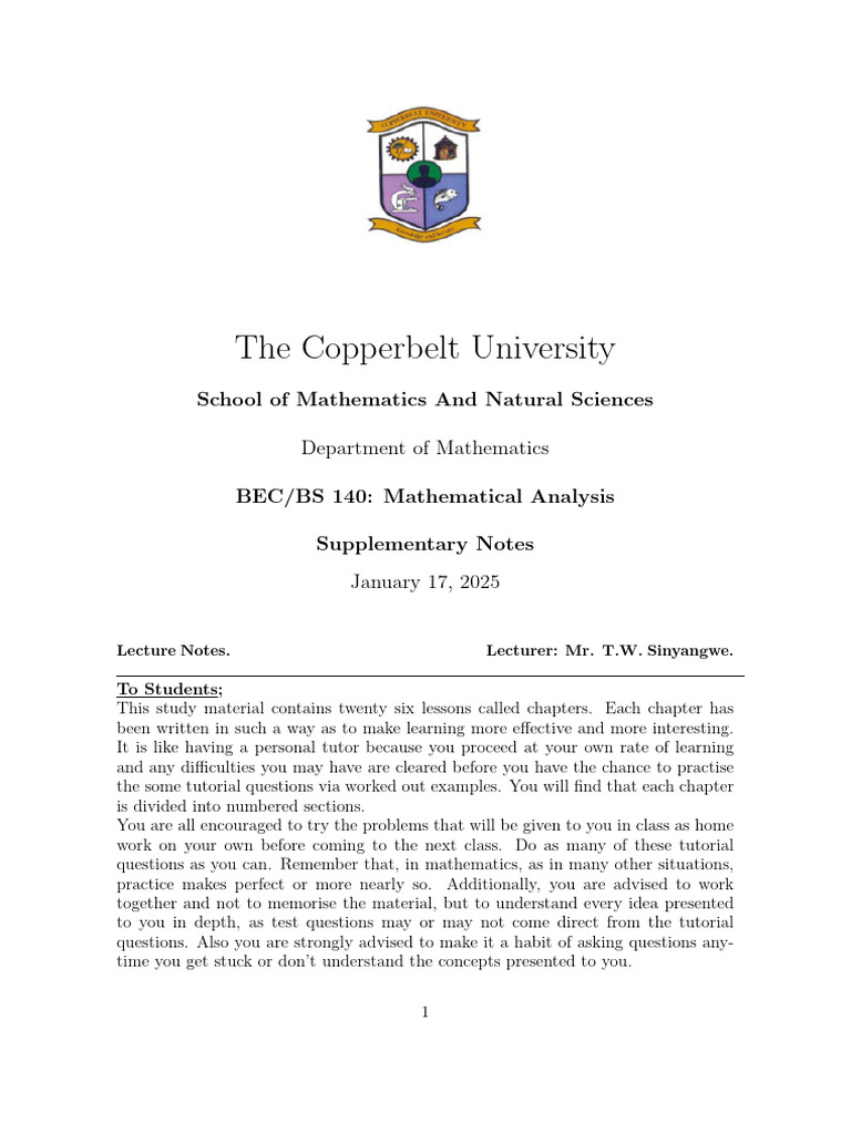 Bs Bec HRM Bac MKT 140 Lecture Notes | PDF | Matrix (Mathematics) | Demand