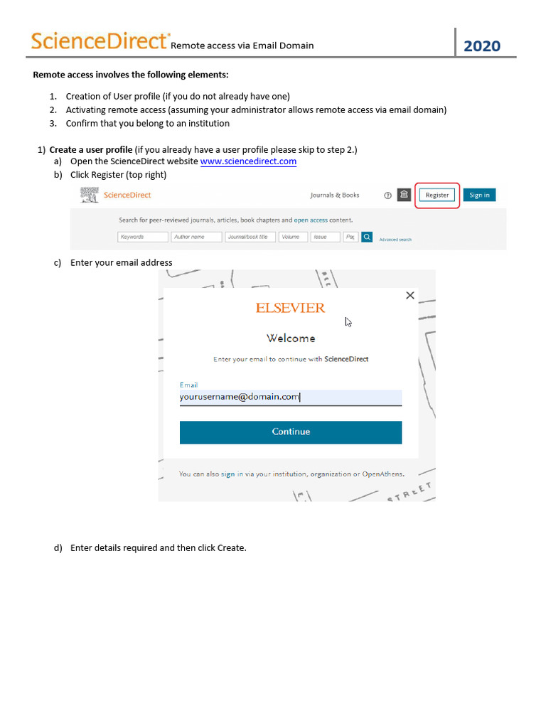 Science Direct Remote Access | PDF