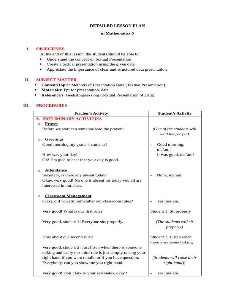 Textual-Presentation-4As | PDF | Data | Cognition