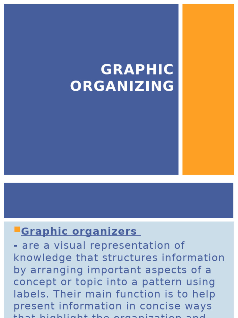 Graphic Organizing | PDF