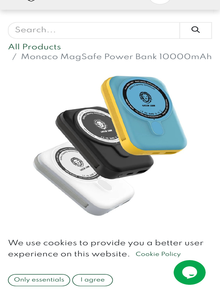 Specifications For The Monaco MagSafe Power Bank 10000mah | PDF
