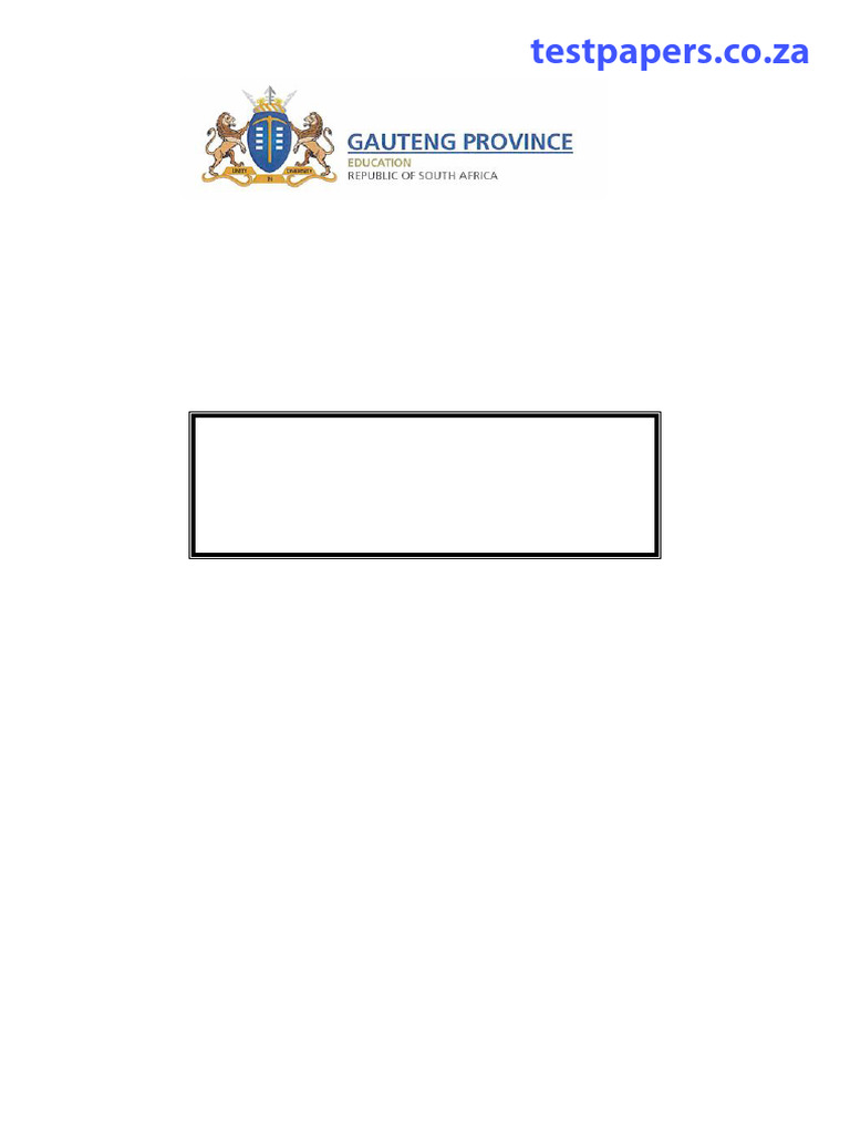 Gr12 History P2 (English) 2021 Preparatory Question Paper | PDF