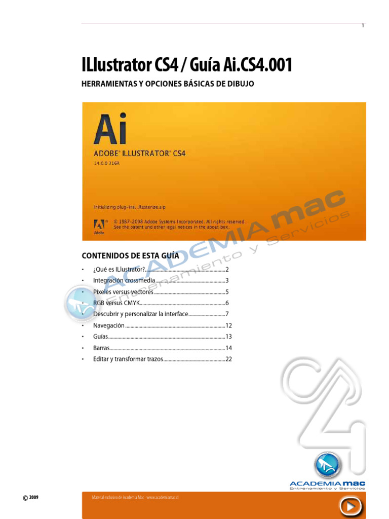 Ai CS4 001 | PDF | Ilustrador Adobe | Adobe InDesign