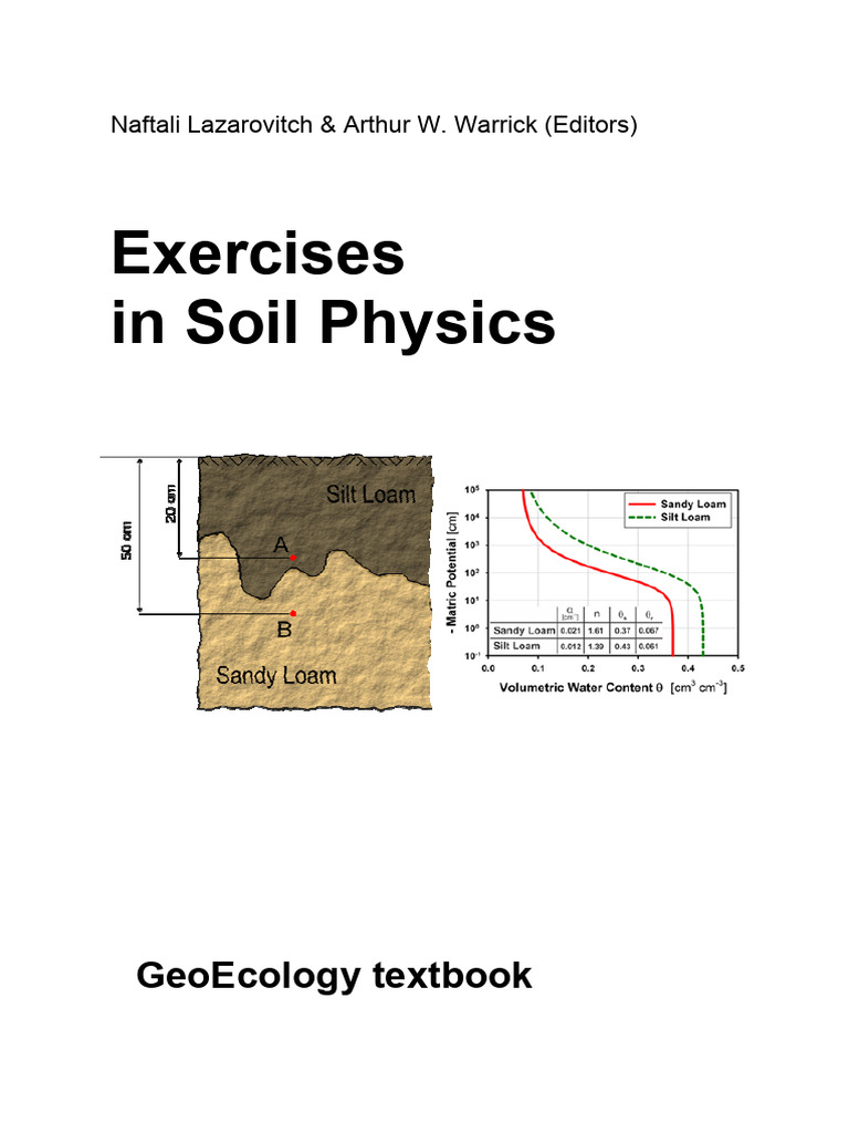 Exercises in Soil Physics: Geoecology Textbook | PDF | Physical ...