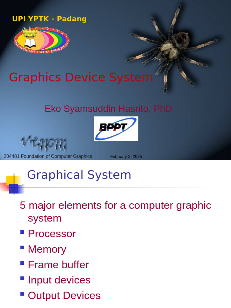 Computer Graphics Output Technologies | PDF | Liquid Crystal Display ...