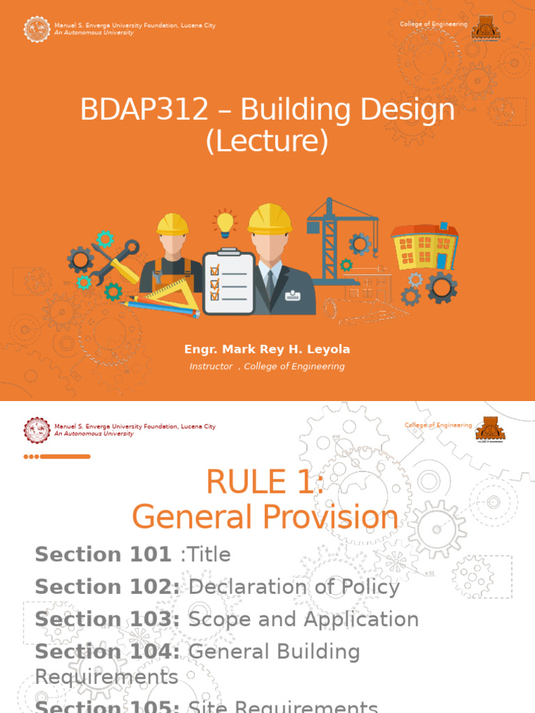 Revised Building Code IRR Overview | PDF | Fire Safety | Demolition