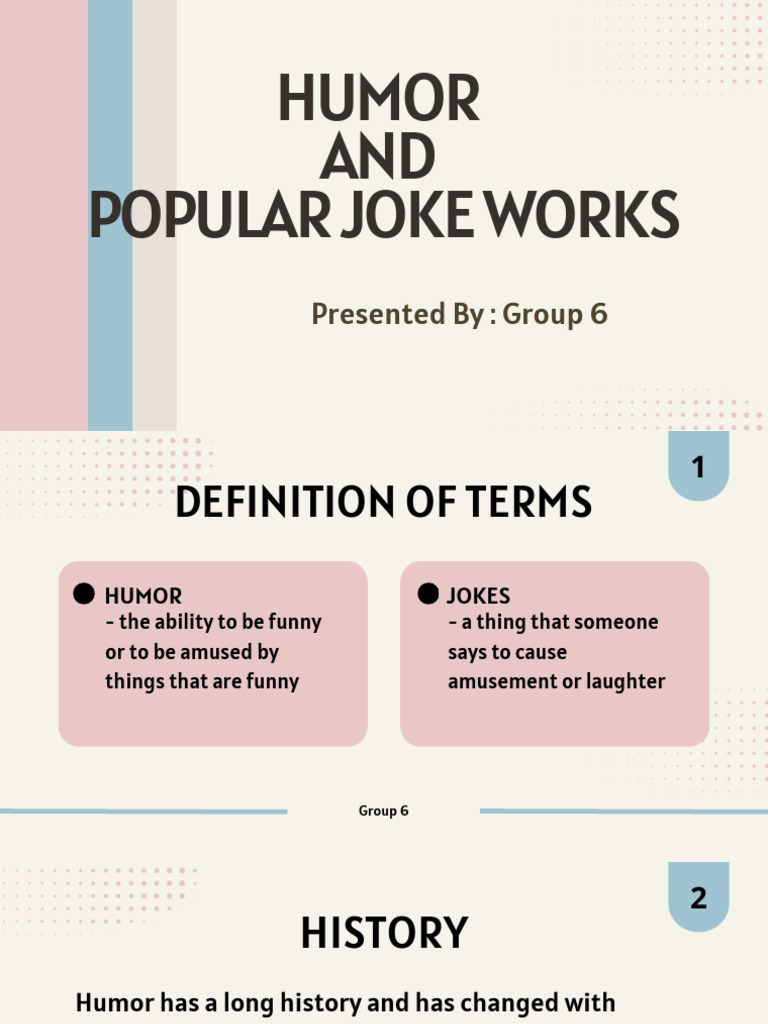 Humor-and-Popular-Joke-Works | PDF | Humour | Comedy
