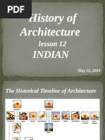 Asian Architecture Timeline Overview | PDF