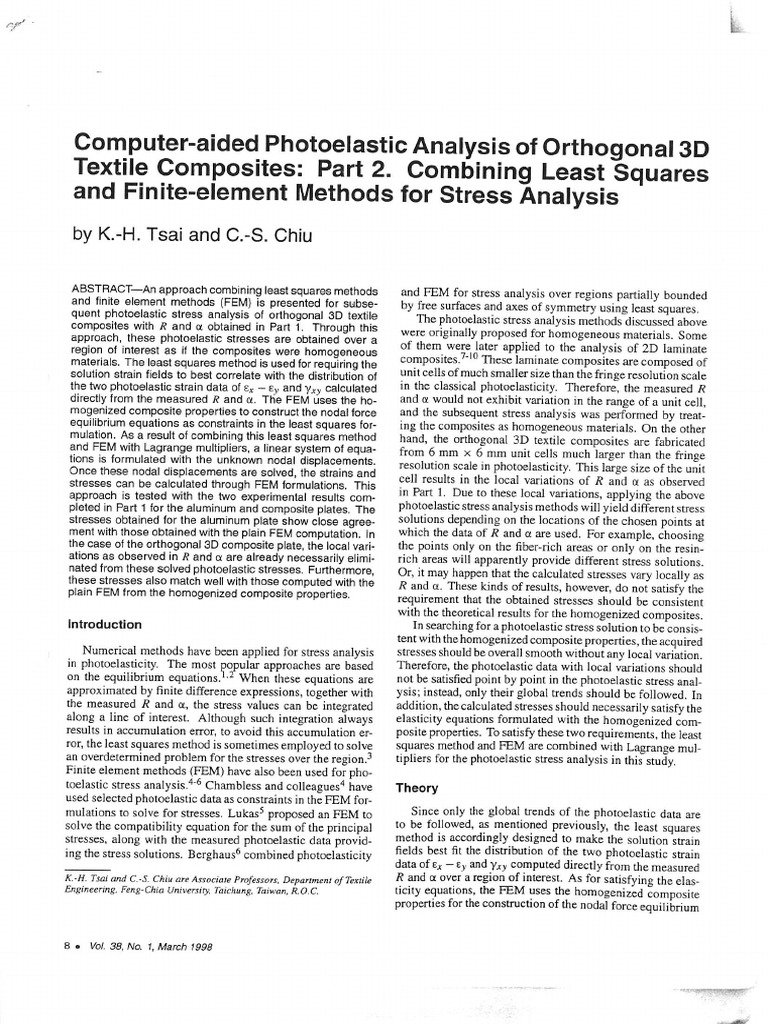 Tsai, Chiu - Computer-aided photoelastic analysis of orthogonal 3D ...
