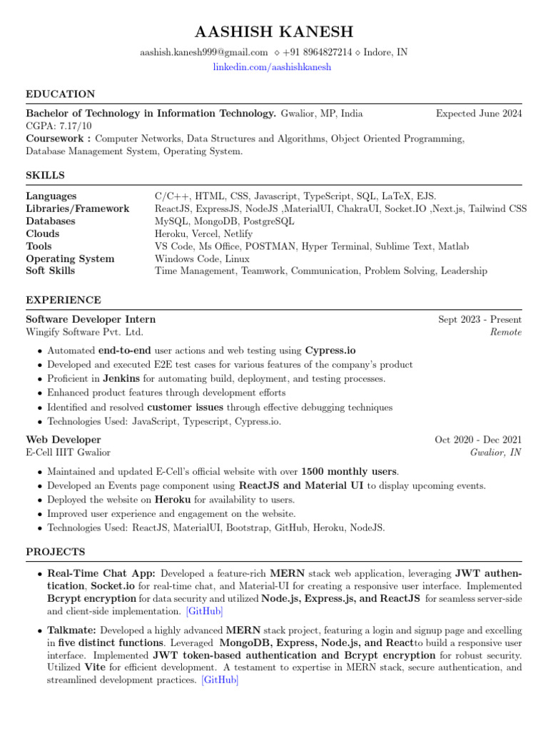 Aashish | PDF | Software Development | Computer Programming