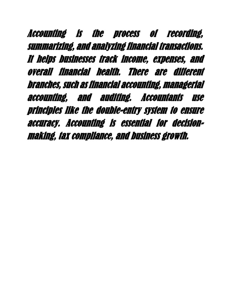 Essential Guide to Accounting Basics | PDF