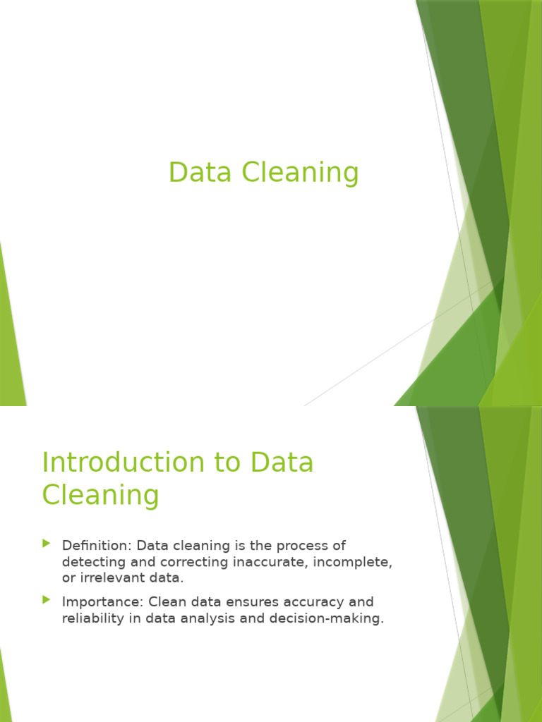 Essential Guide to Data Cleaning Techniques | PDF