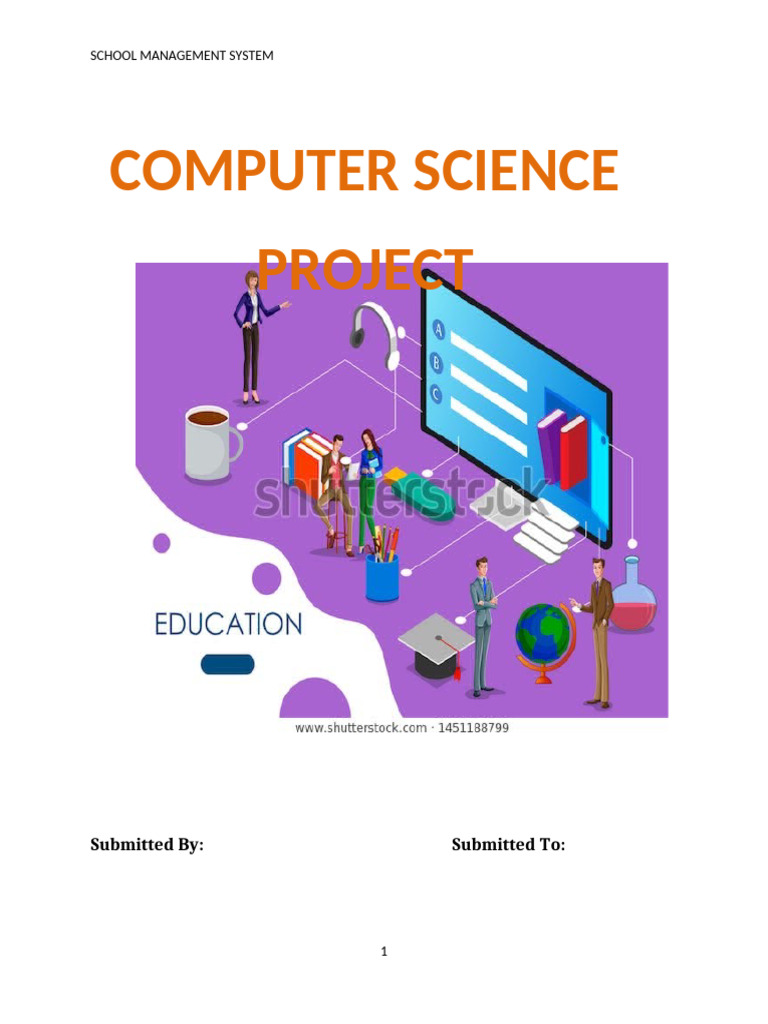 School Management System Documentation | PDF | Software | Computer Program